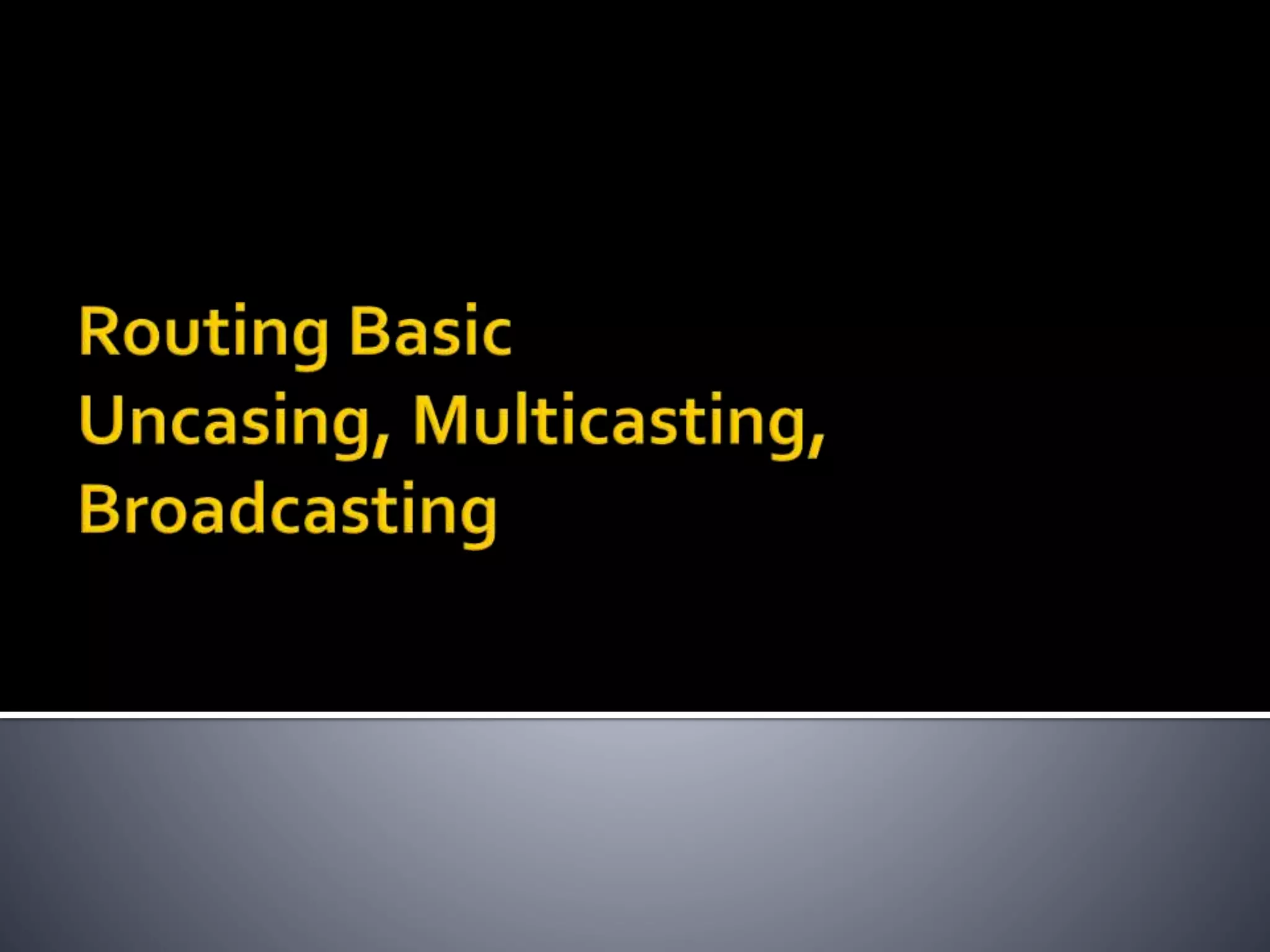 DHCP DNS P1 DHCP & Wireless Communication Methods Unicasting.pptx