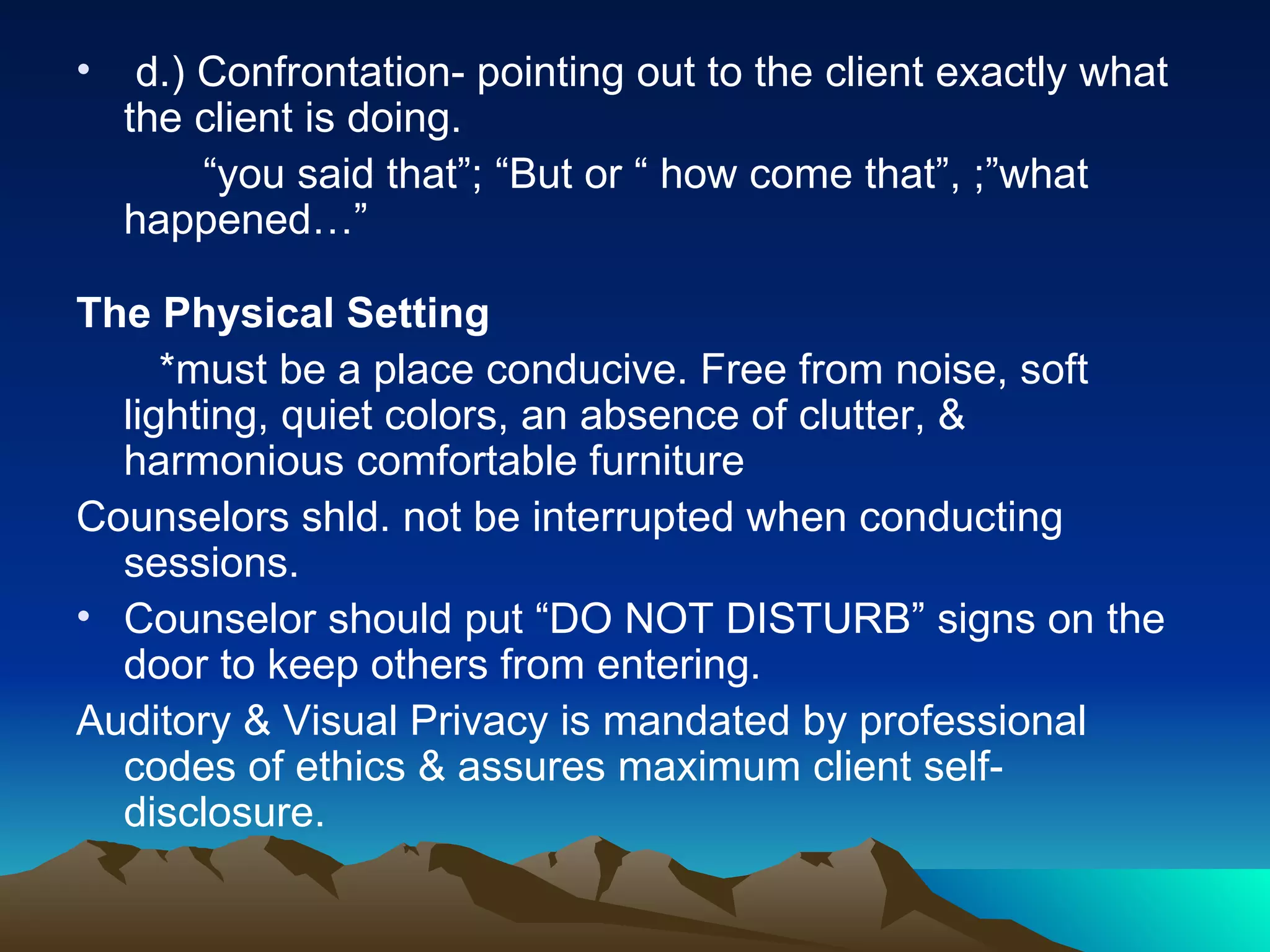 Lecture wd teachers on guidance & counseling | PPT