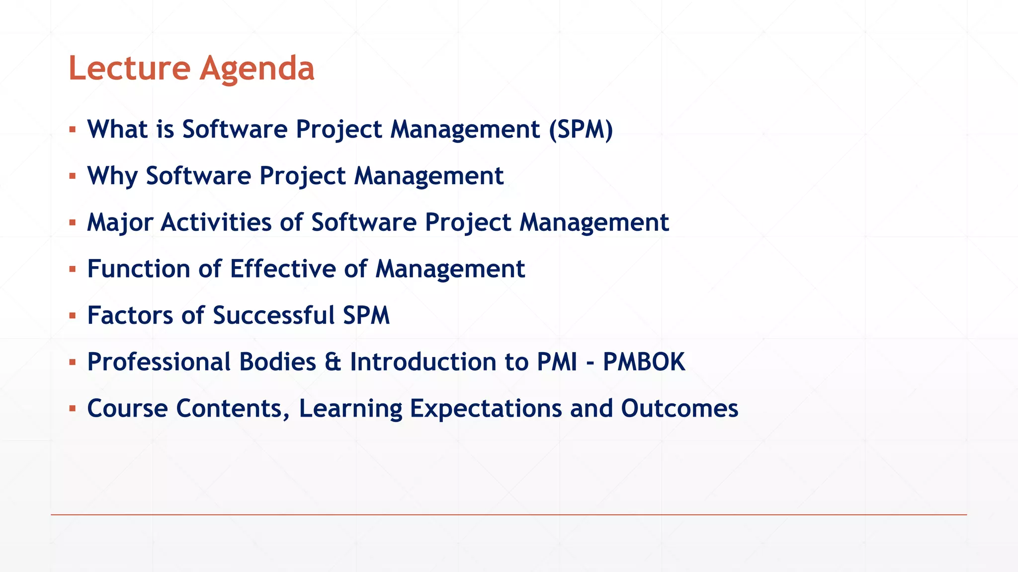 Introduction to Software Project Management | PPTX | Executive ...