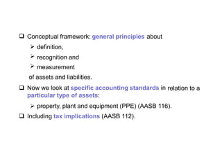 Accounting for Property, Plant and Equipment | PPTX
