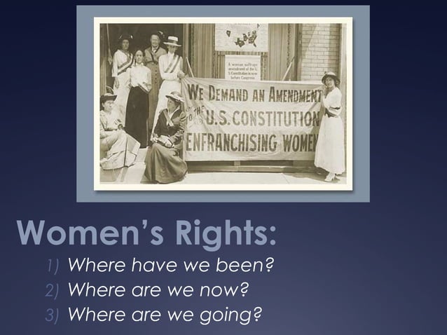Lecture 1 Women's Rights | PPT