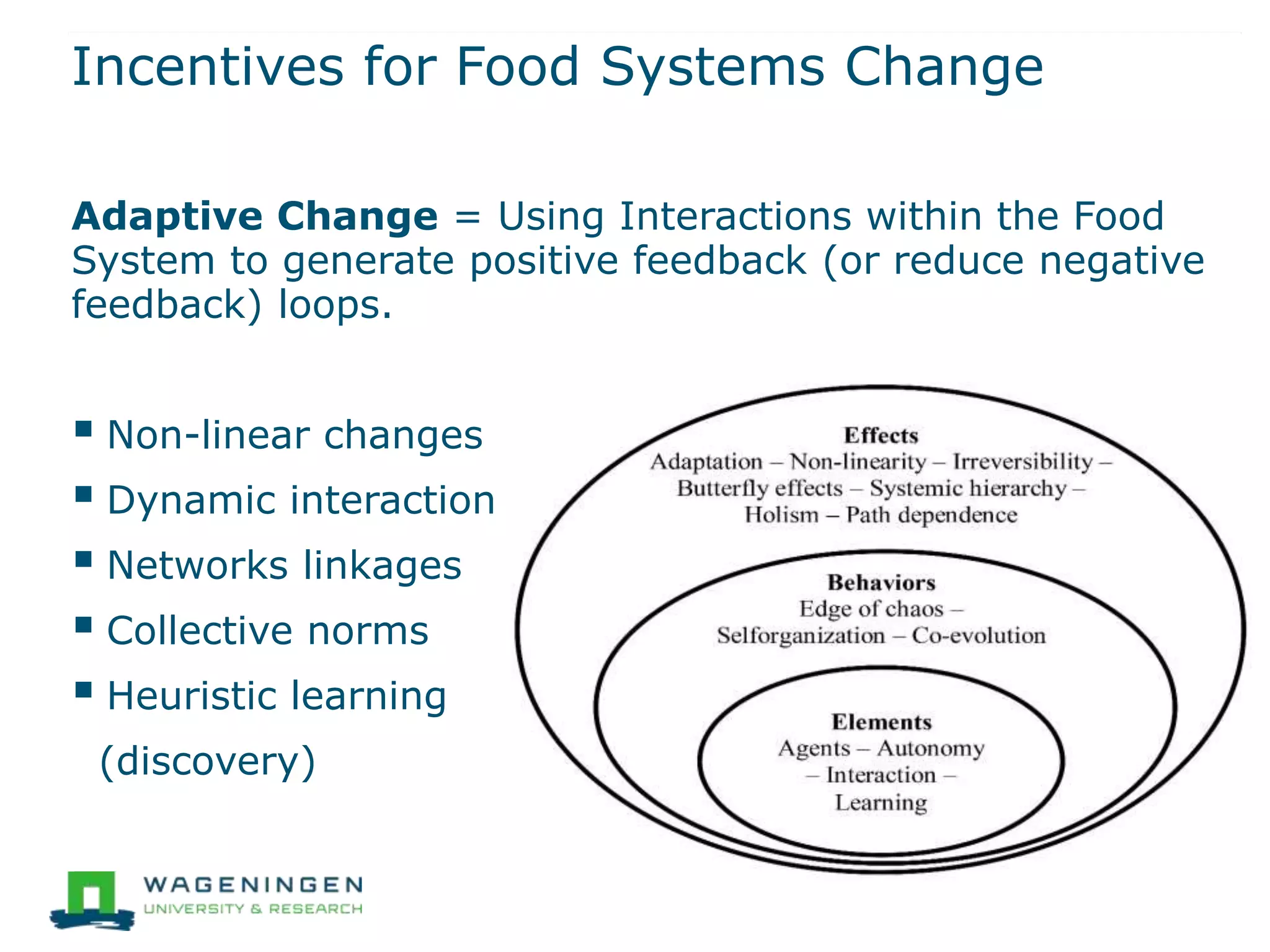 Lecture wur course food systems innovations | PPTX