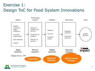 Lecture wur course food systems innovations | PPT