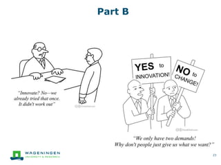 Lecture wur course food systems innovations | PPT