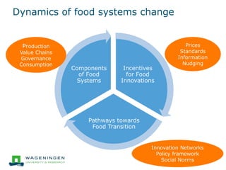 Lecture wur course food systems innovations | PPT