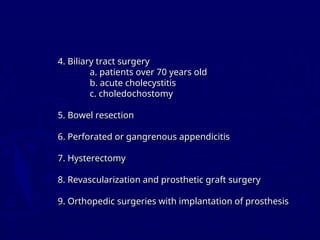 Lecture X - PRE AND POST-OPERATIVE CARE OF THE SURGICAL PATIENT.ppt
