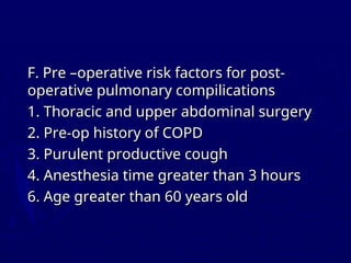 Lecture X - PRE AND POST-OPERATIVE CARE OF THE SURGICAL PATIENT.ppt