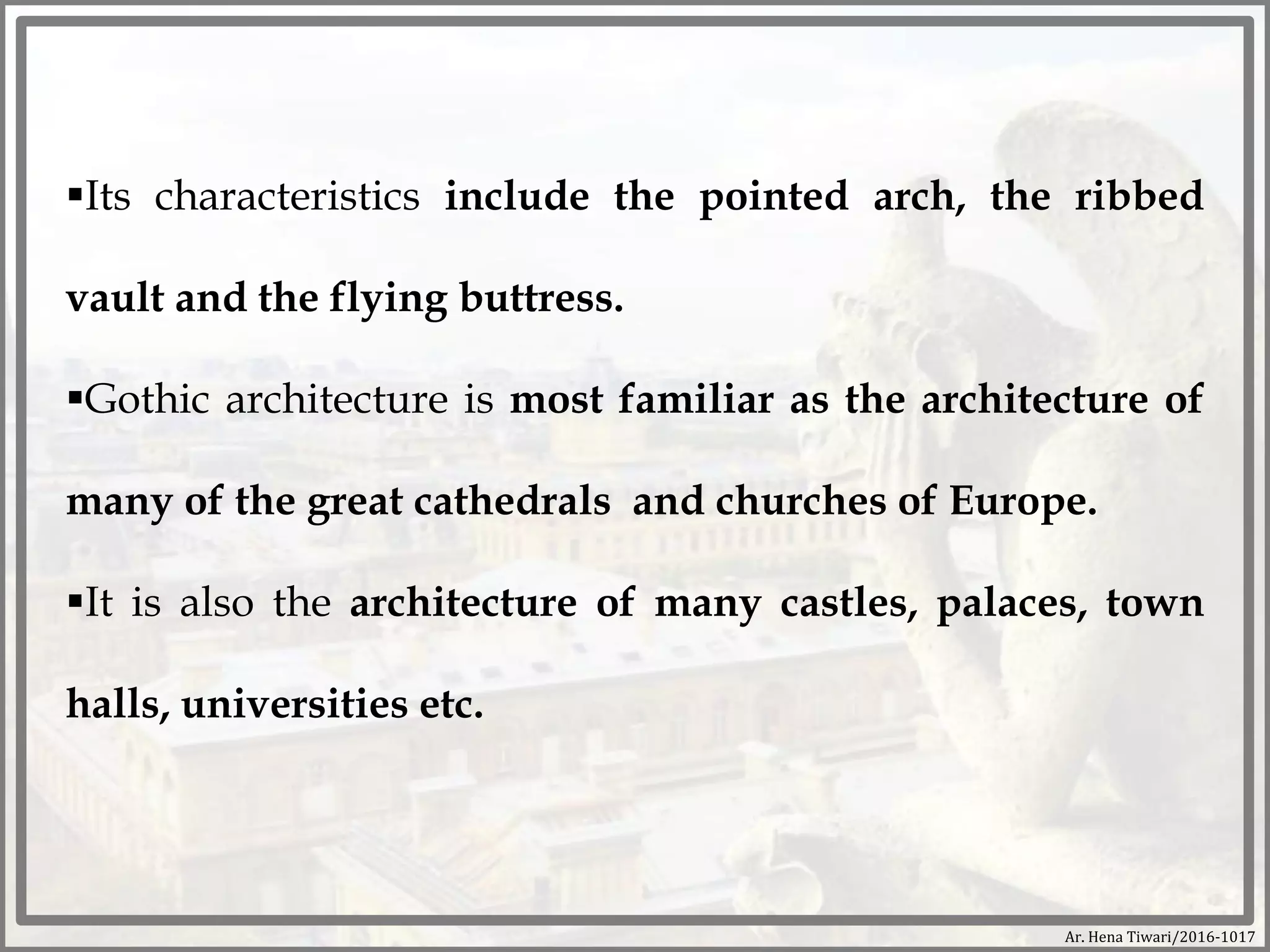 Lecture x gothic architecture | PDF | Christianity | Religion ...
