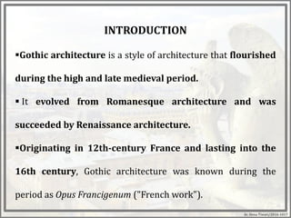Lecture x gothic architecture | PDF