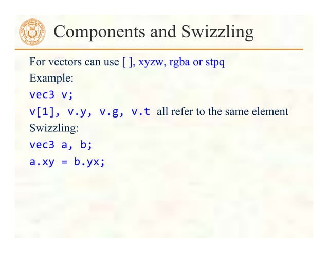 Lectureall Opengl Complete Guide Tutorialpdf 3 D Graphics Computer