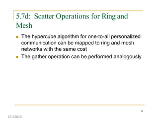 Lecturre 07 - Chapter 05 - Basic Communications Operations | PPTX