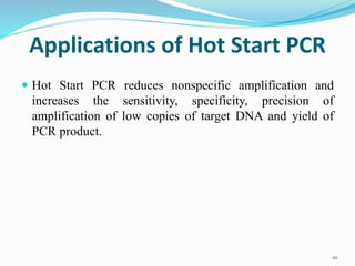 Lectut btn-202-ppt-l27. variants of pcr-i | PPT | Free Download