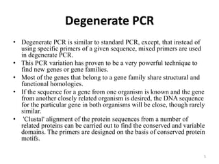 Lectut btn-202-ppt-l28. variants of pcr-ii | PPTX