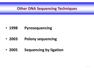 Lectut btn-202-ppt-l32. dna sequencing-ii | PPTX