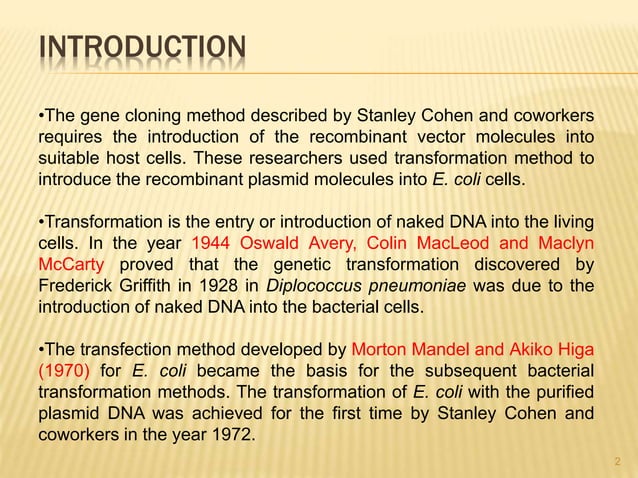 Lectut btn-202-ppt-l35. genetic transformation | PPT