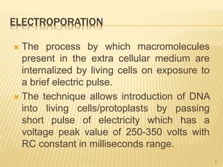 Lectut btn-202-ppt-l35. genetic transformation | PPT