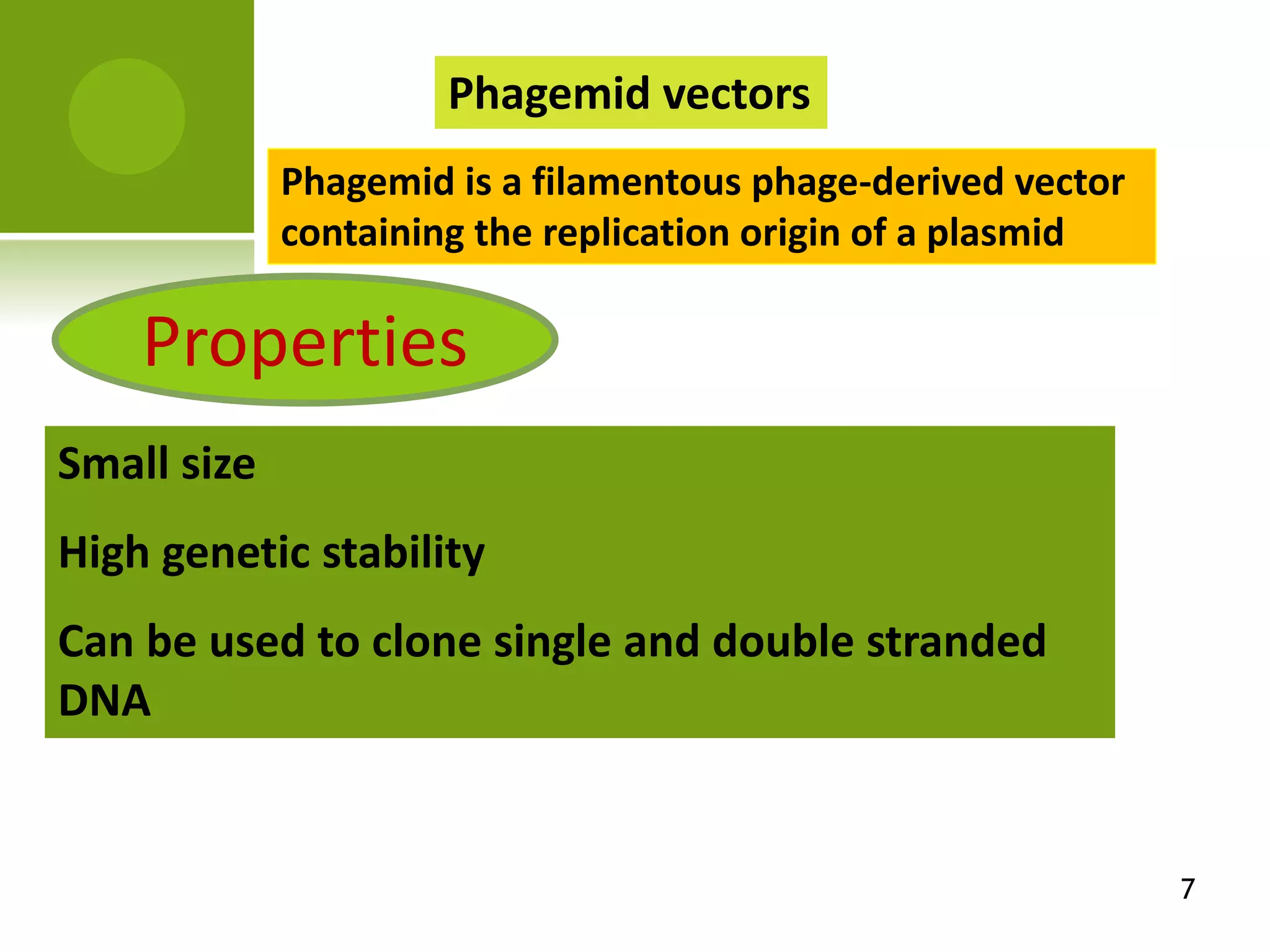 Lectut btn-202-ppt-l6. cosmids and phagemids | PPTX