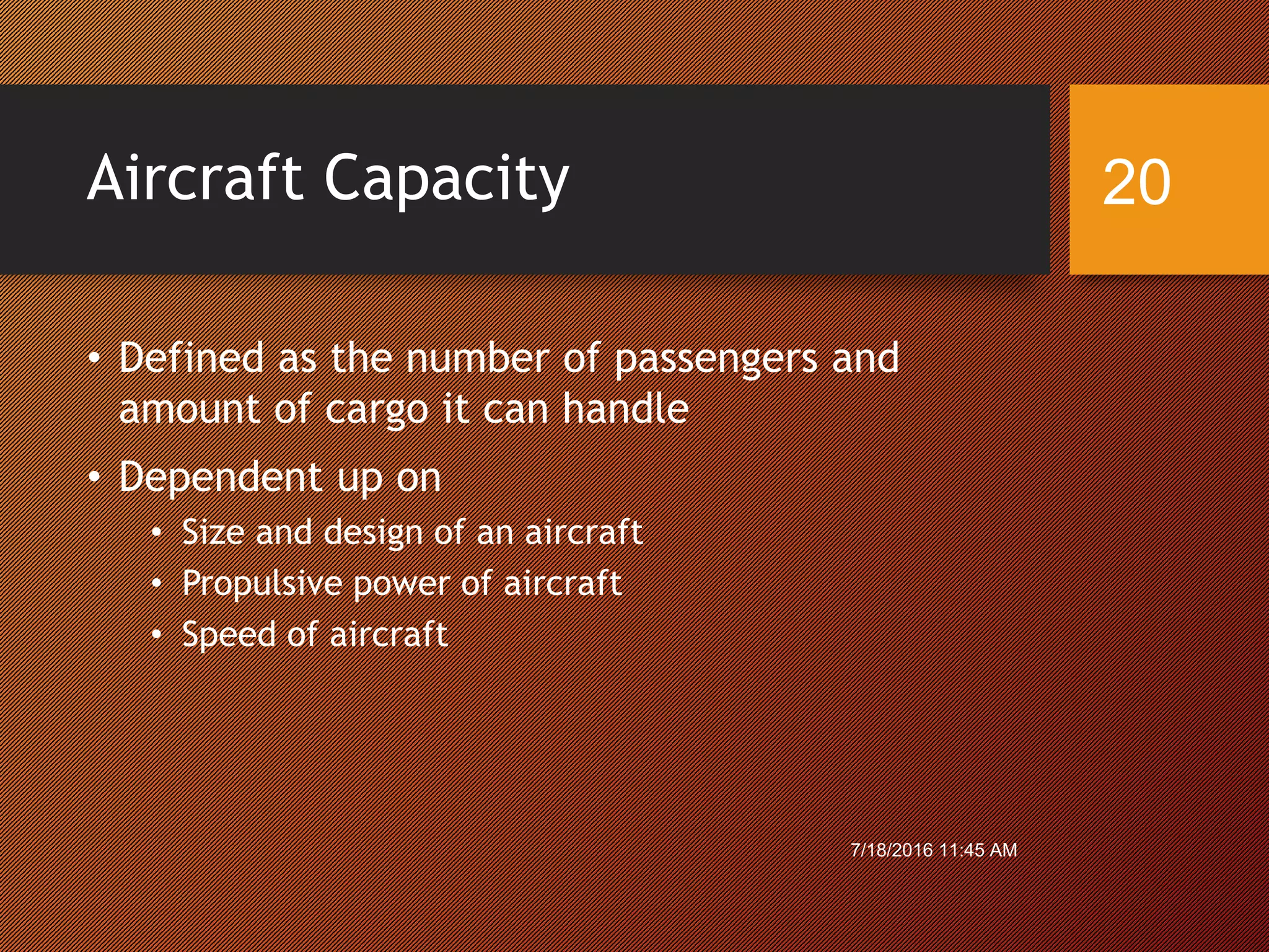 aircraft characteristics | PDF