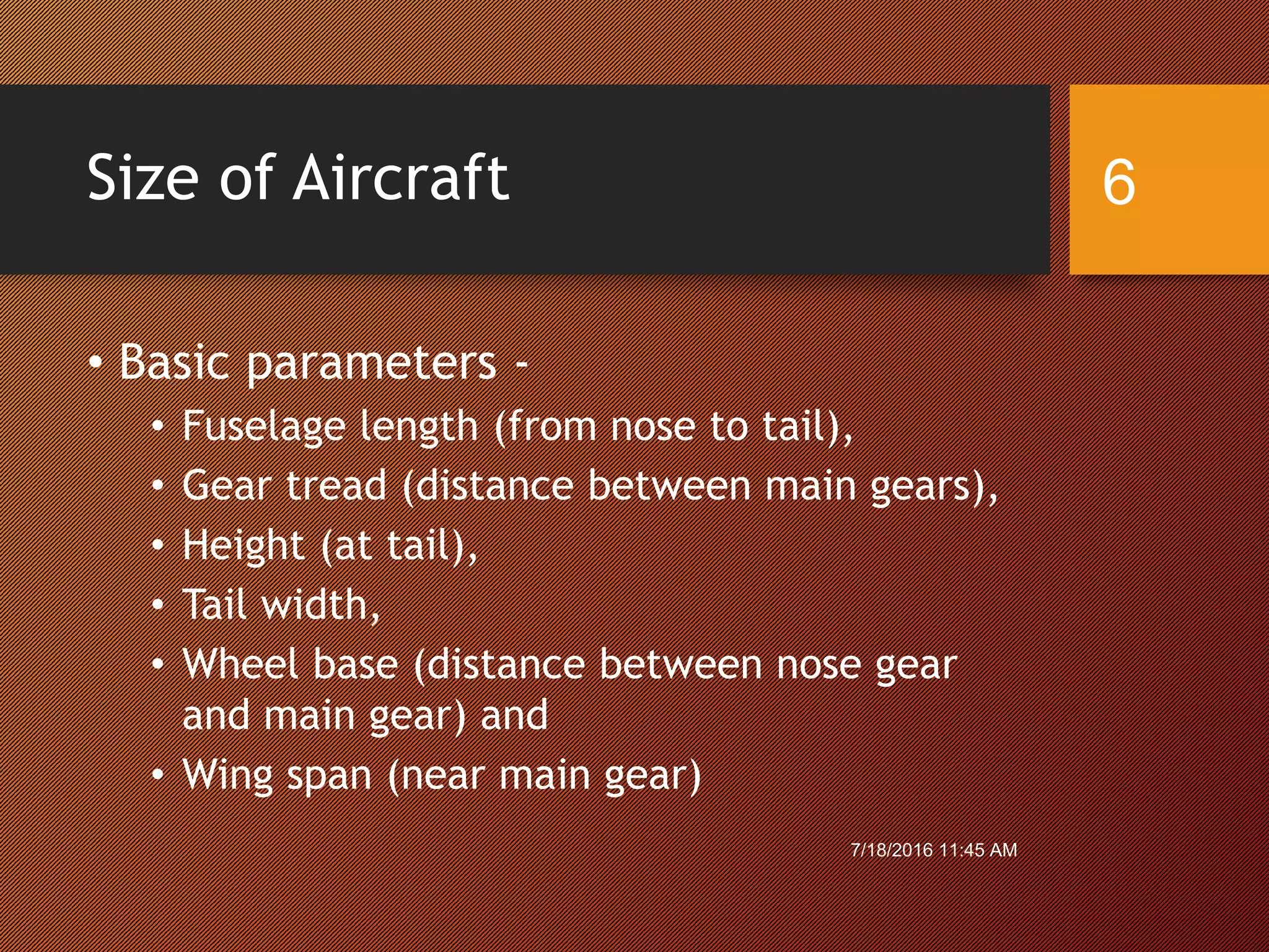 aircraft characteristics | PDF
