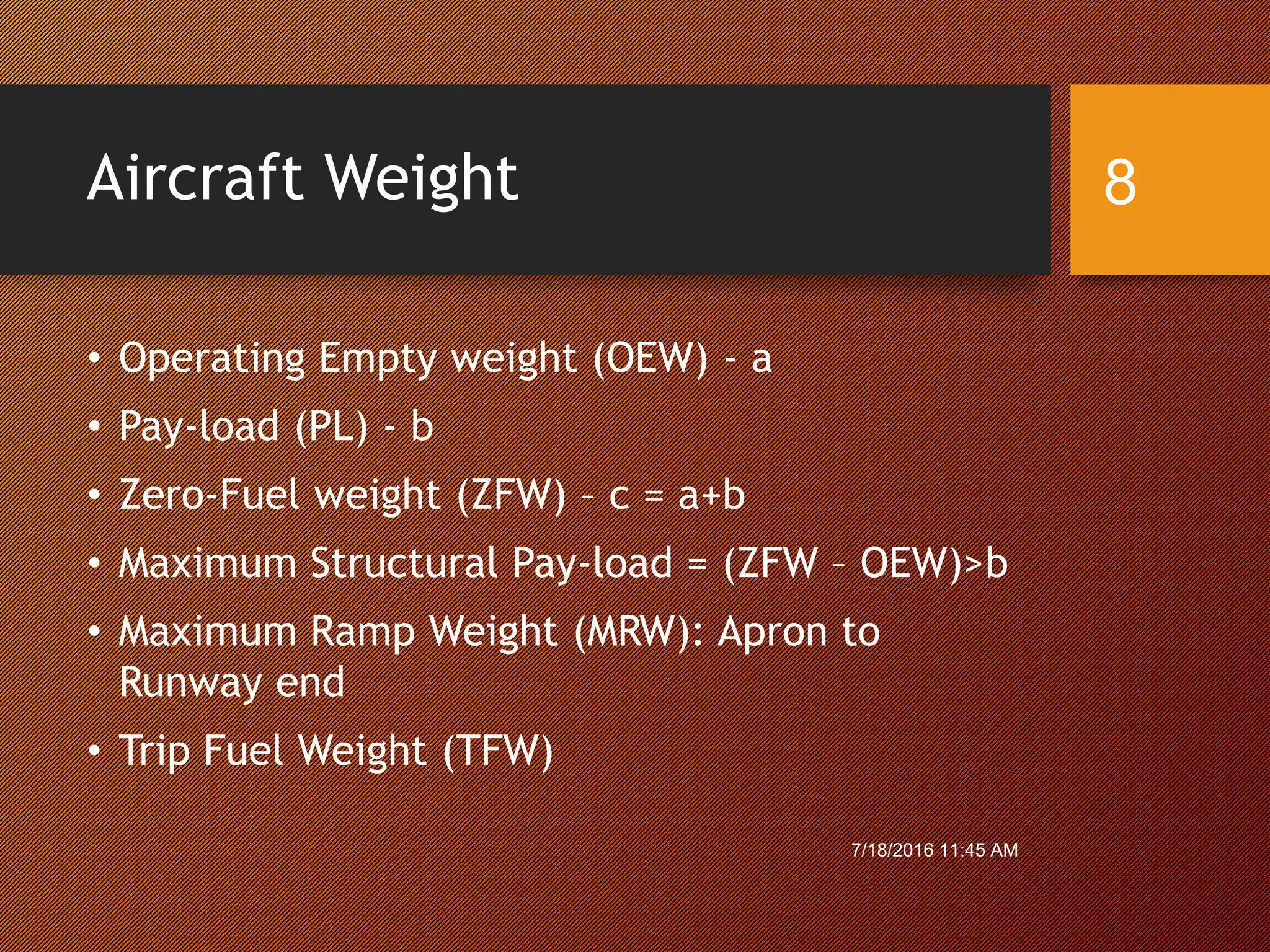aircraft characteristics | PDF