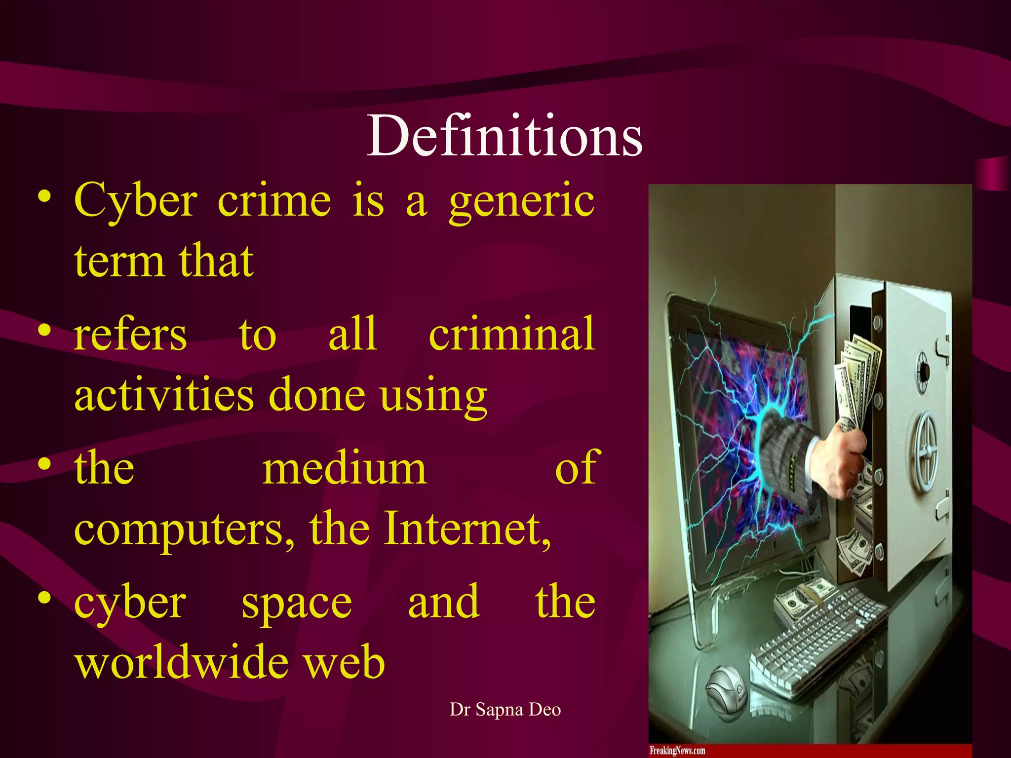 Types of cyber crimes | PPT