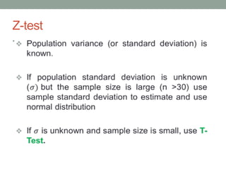 Lect w6 hypothesis_testing | PPT