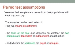 Lect w6 hypothesis_testing | PPT