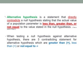 Lect w6 hypothesis_testing | PPT