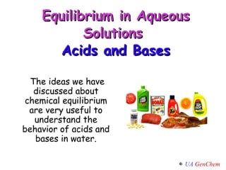 Lect w7 152_abbrev_ intro to acids and bases_alg | PPT