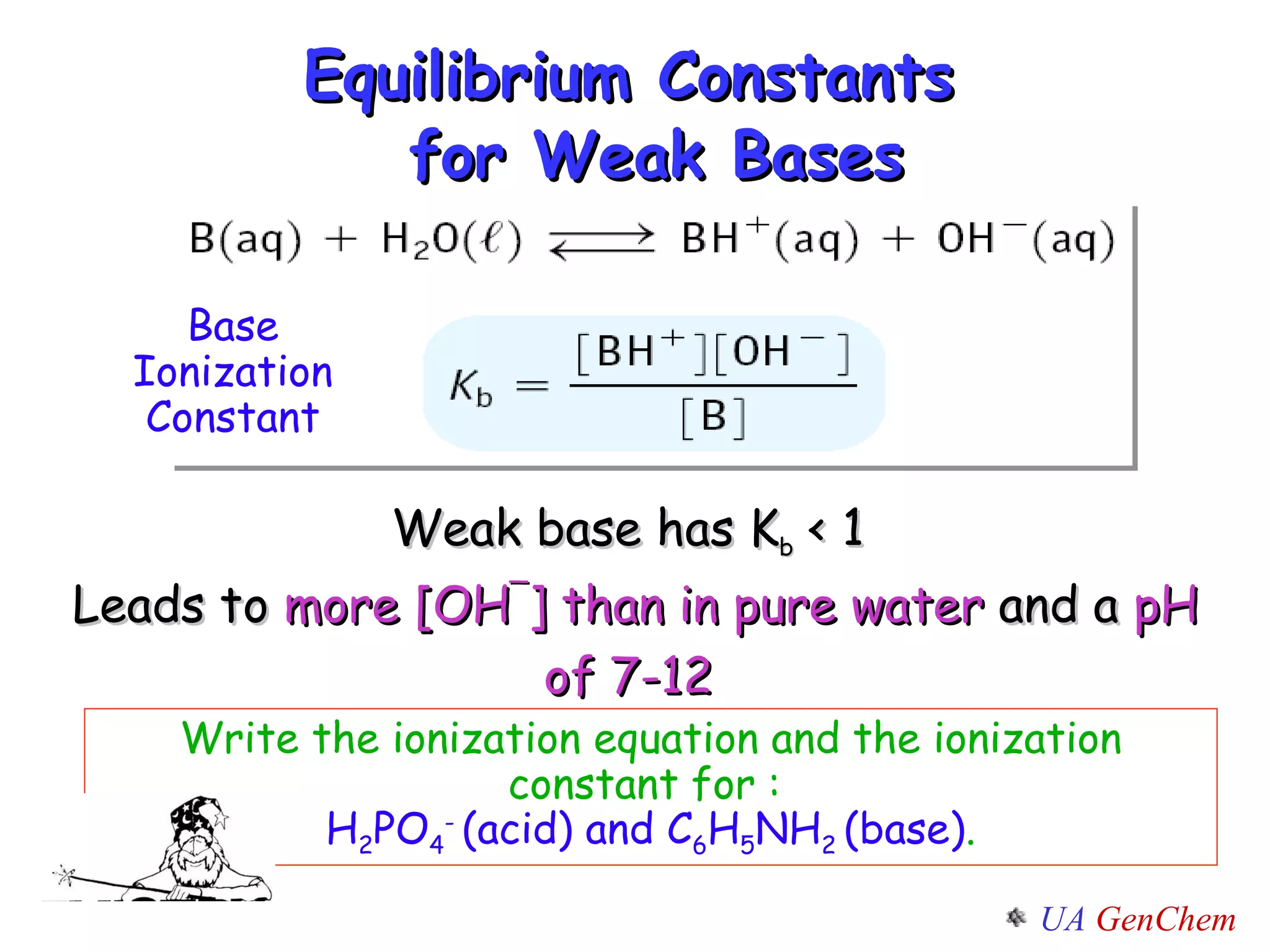 Lect w8 152 - ka and kb calculations_abbrev_alg | PPT