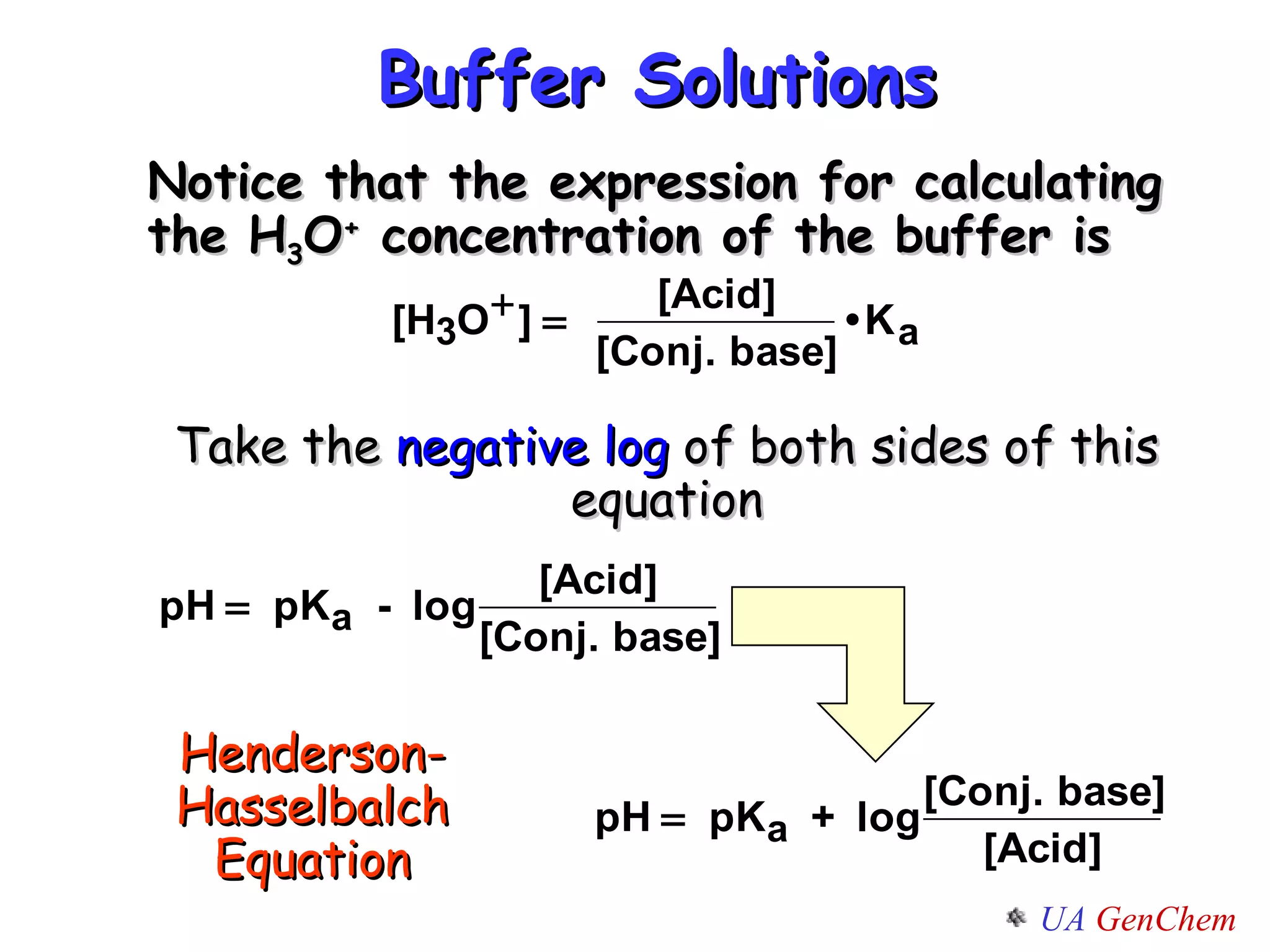 Lect w9 152 - buffers and ksp_alg | PPT