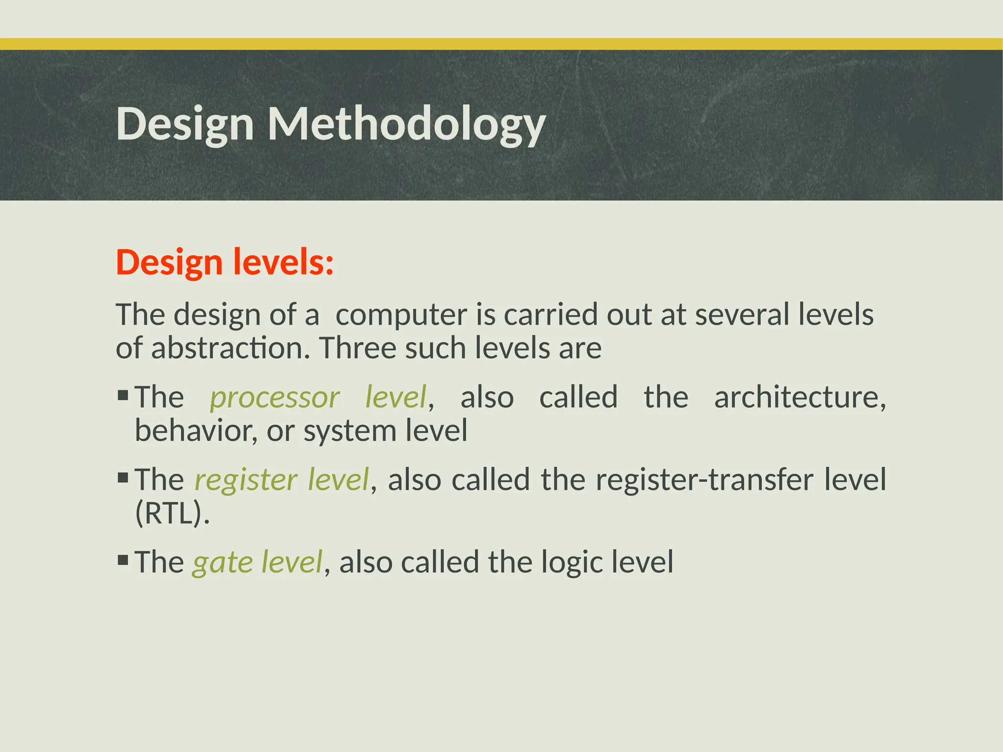 Lecutre-3 Design Methodology - Computer Architecture.pptx
