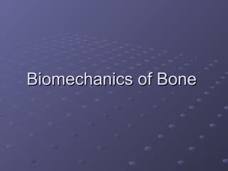 BIOMECHANICS OF BONE ITS MECHANICAL PROPERTIES , BEAHVIOUR | PPT