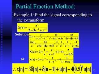 Z transform and Properties of Z Transform | PPT | Science