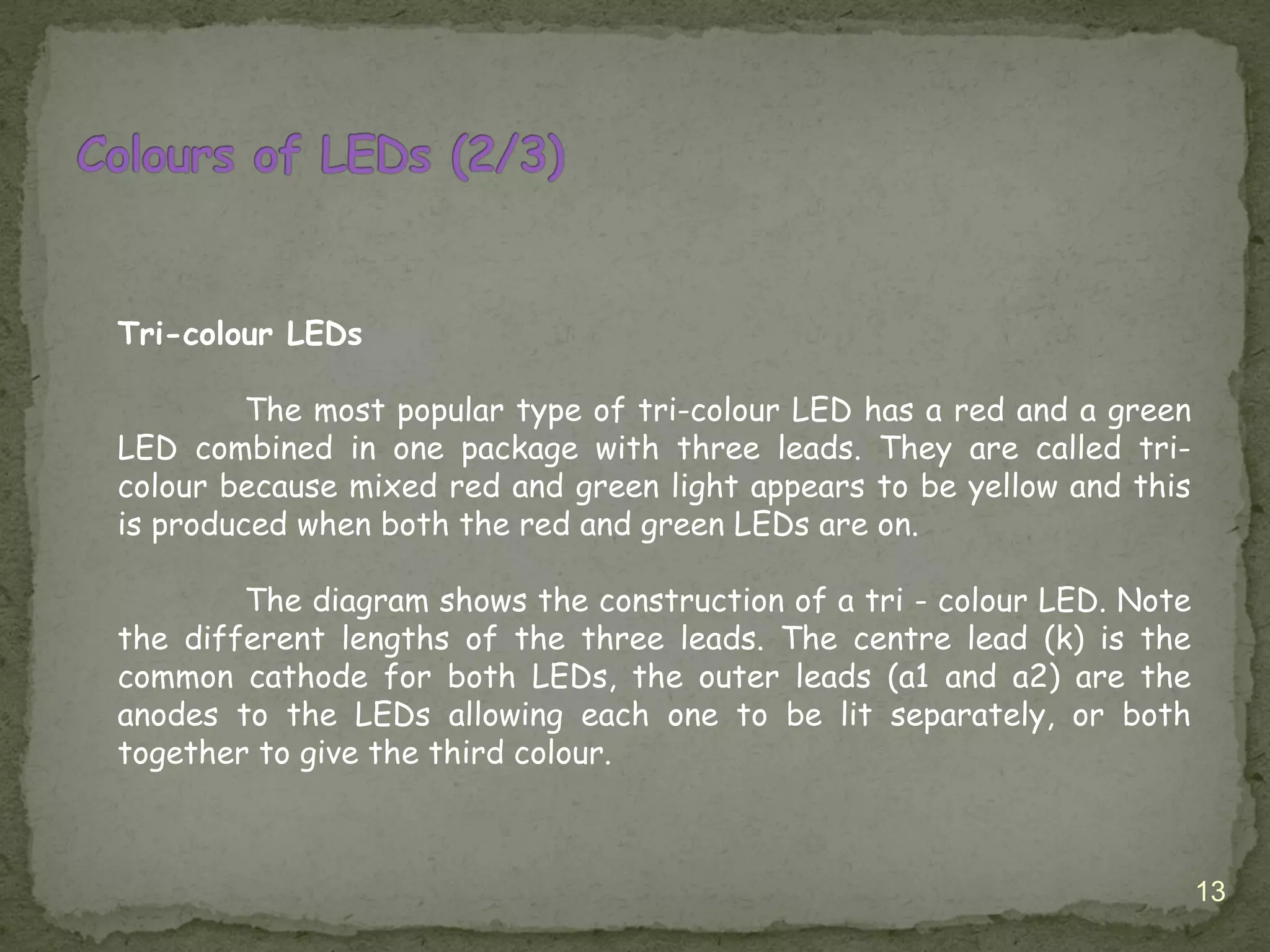 Light emitting Diode | PPT