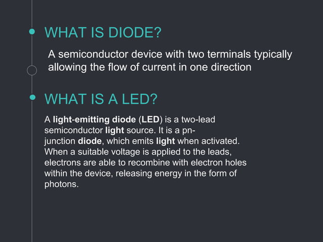 LED | PPTX | Home Appliances | Home & Garden