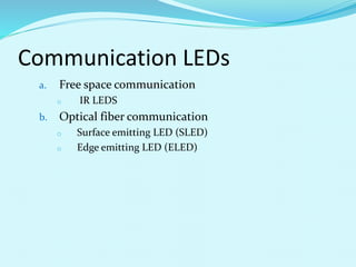 COMMUNICATION LED | PPTX