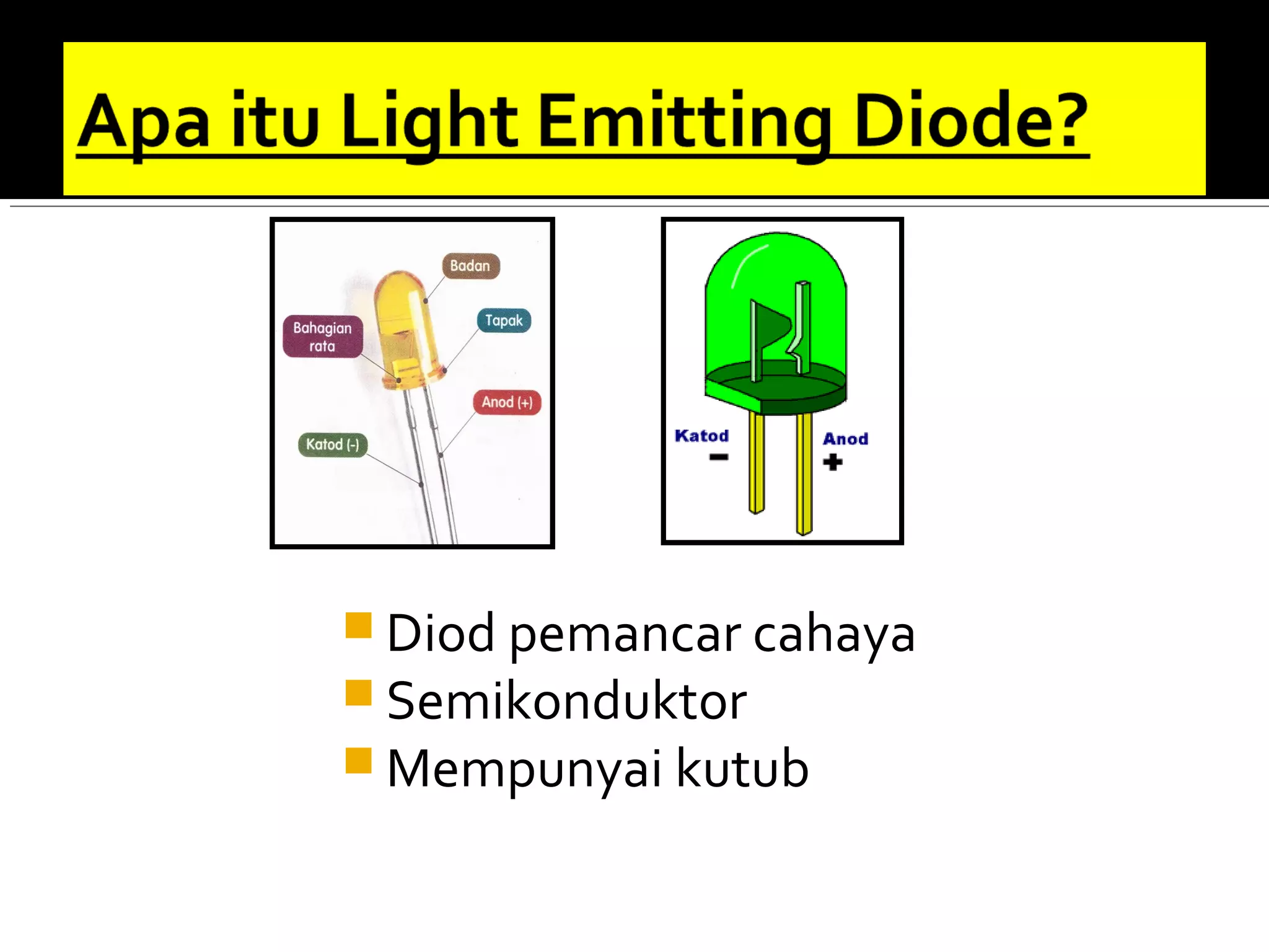 Kimia Bukan Organik ( Semikonduktor) - LED | PPT