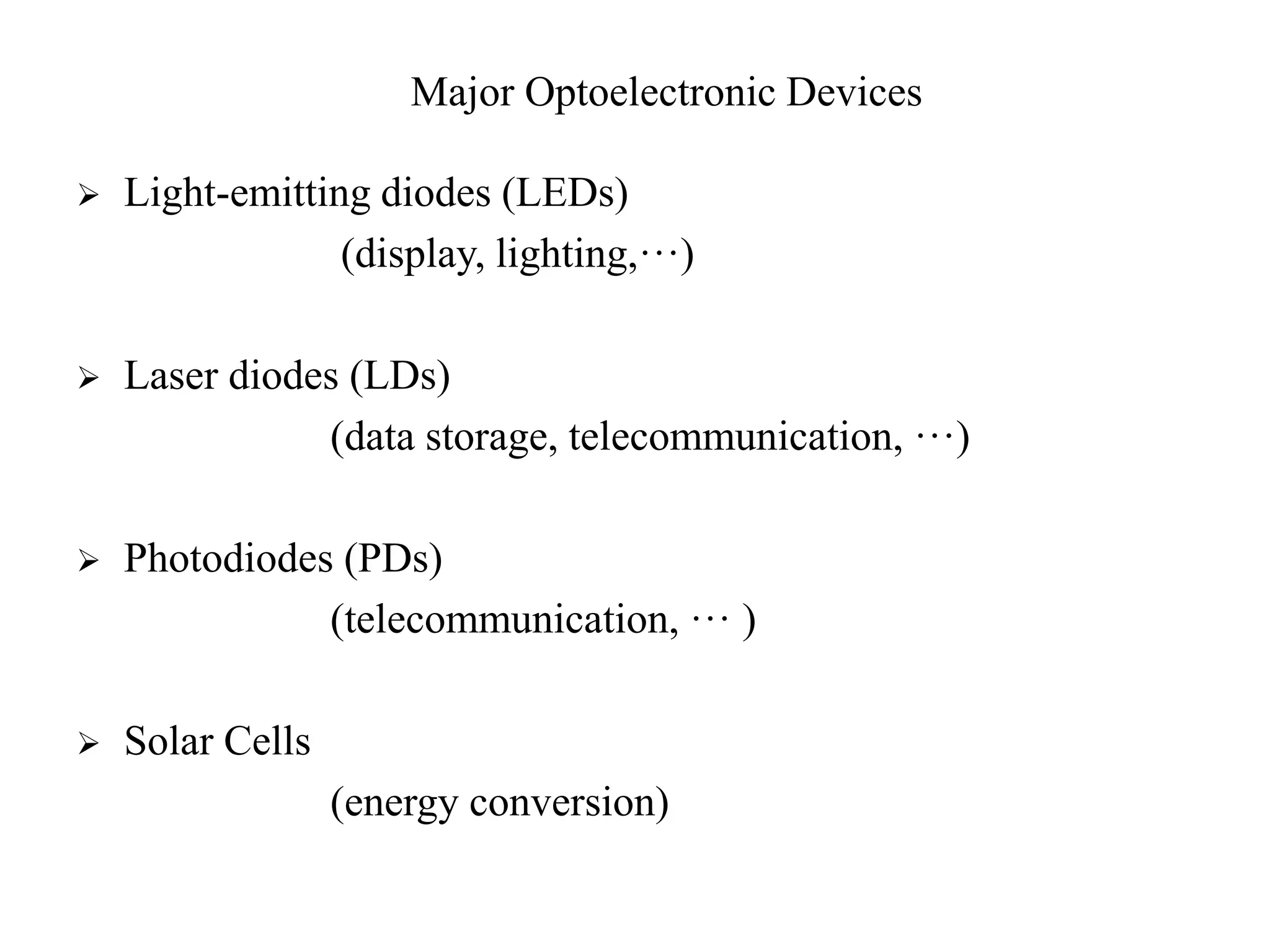 Optoelectronics | PPTX