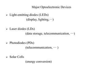 Optoelectronics | PPTX