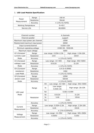 Led driver-aging-rack | PDF