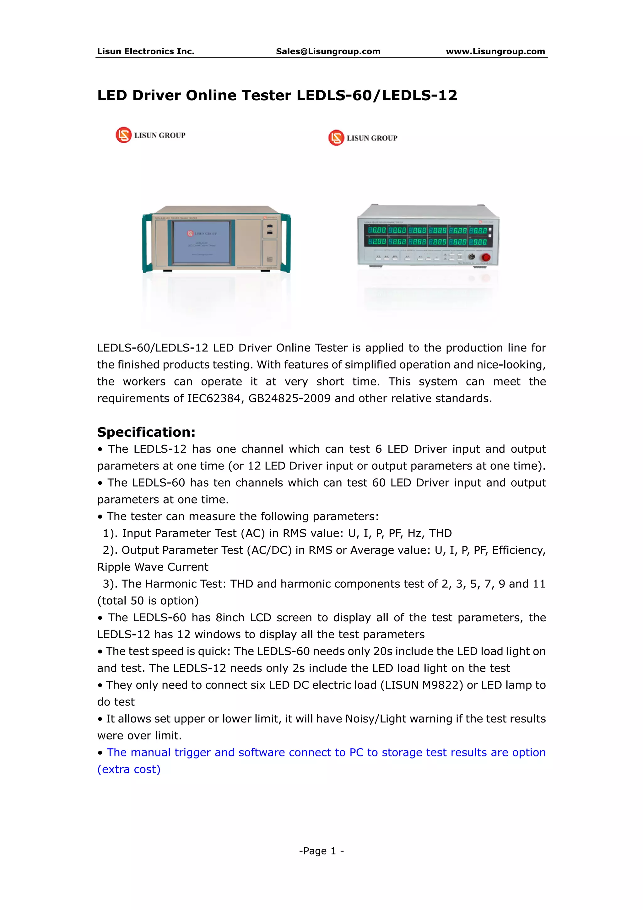 Led driver-online-tester | PDF