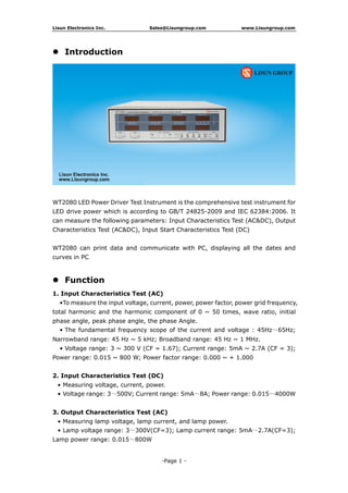 Led power-driver-tester | PDF