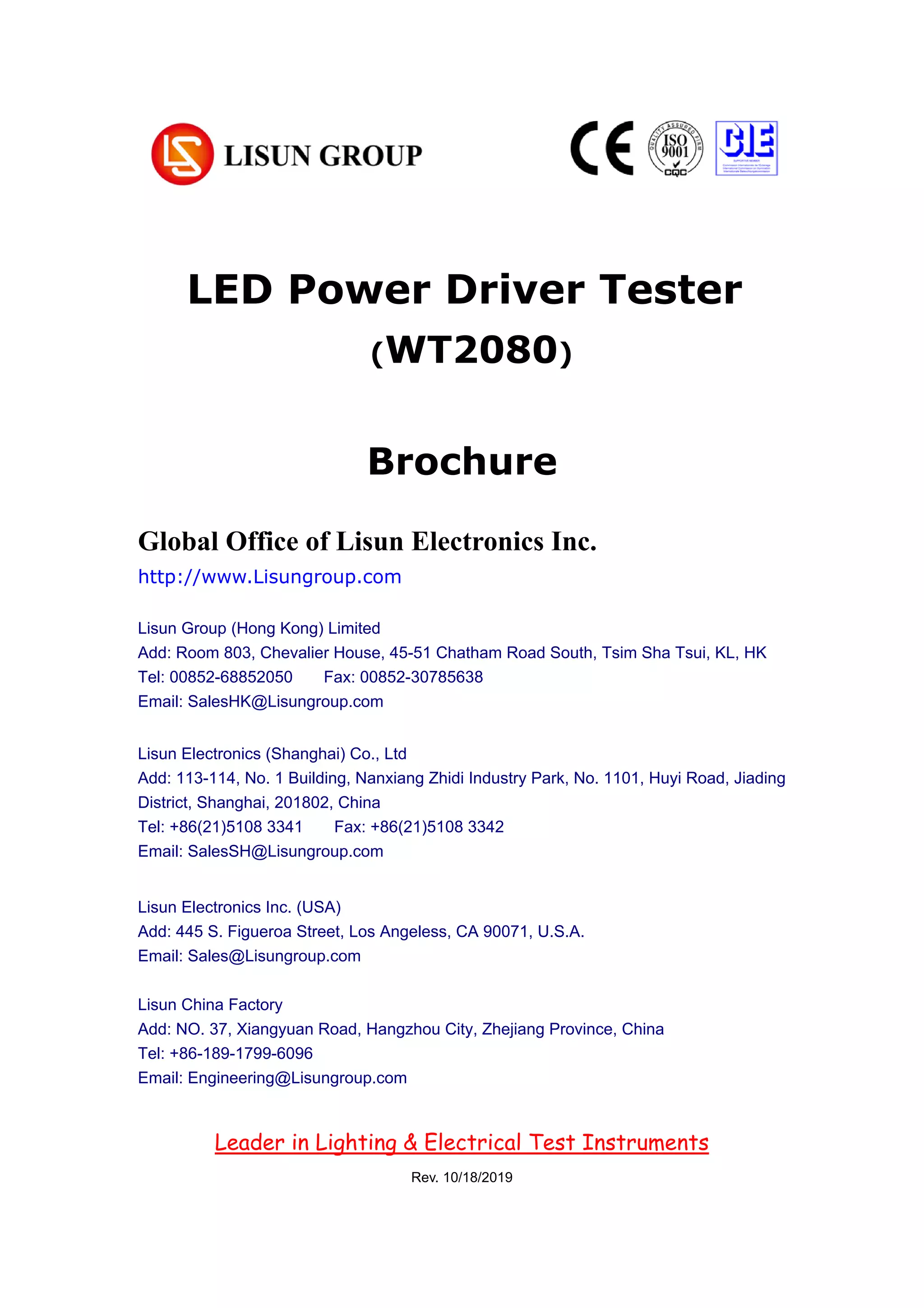 Led power-driver-tester | PDF