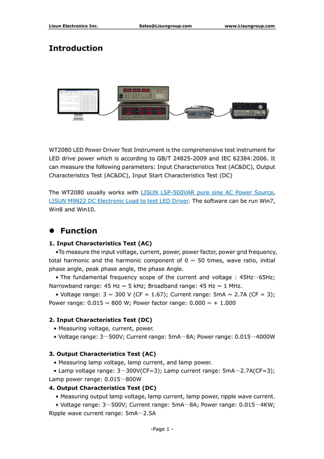 Led power-driver-tester | PDF