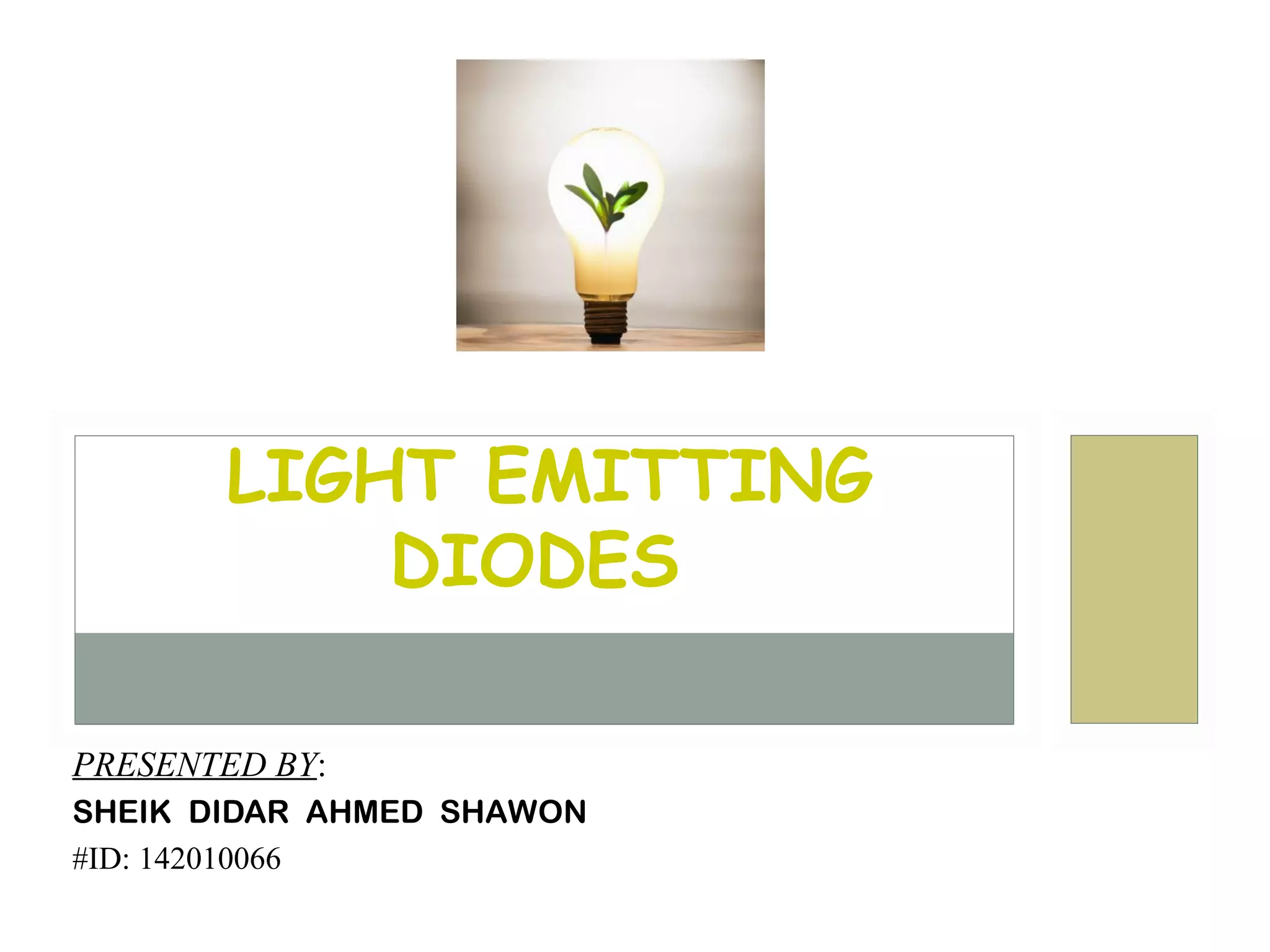 Led presentation | PPT