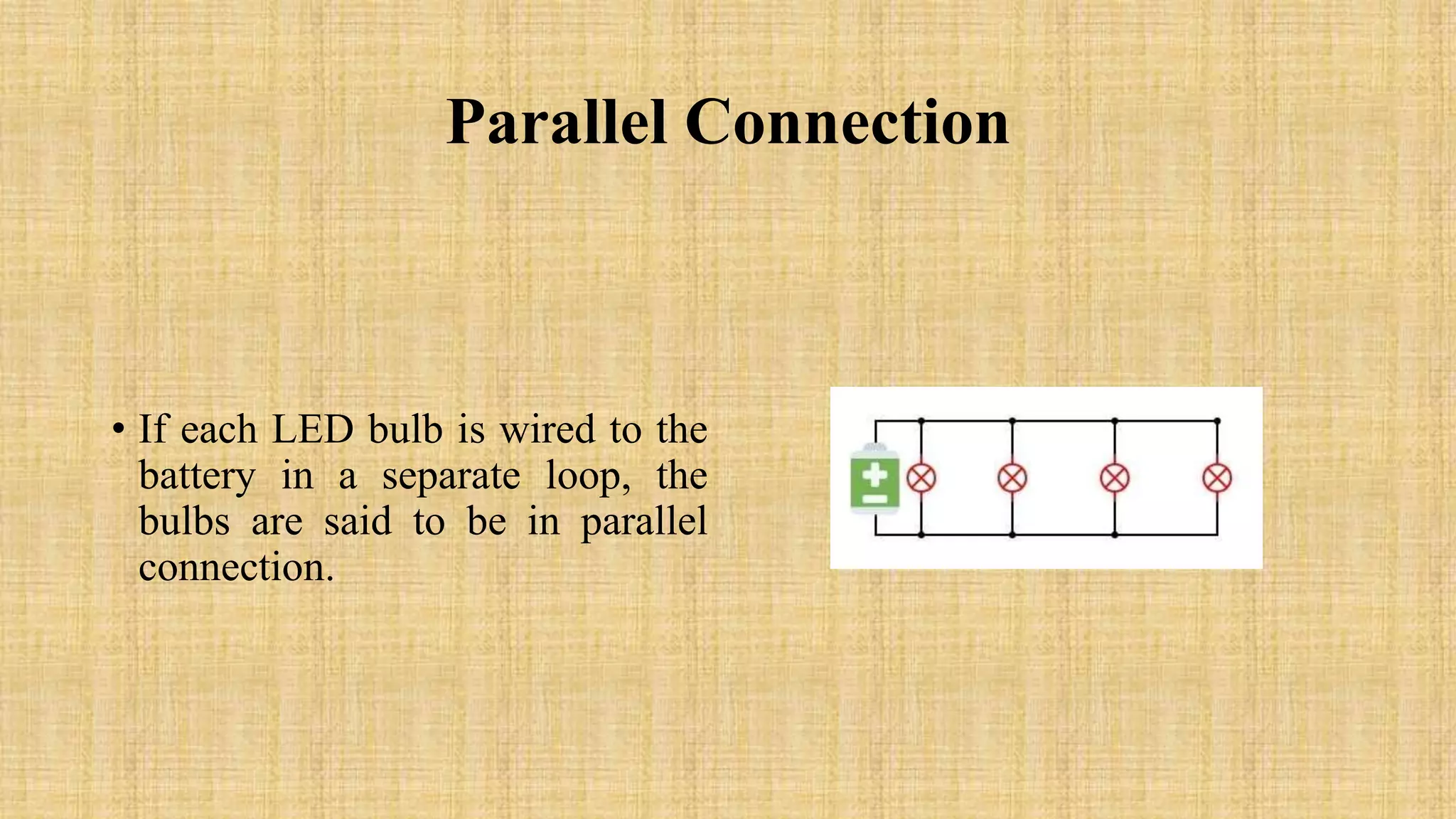 Led series and parallel connection | PPTX
