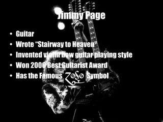 Led Zeppelin Powerpoint | PPT