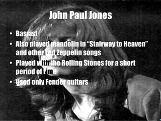 Led Zeppelin Powerpoint | PPT