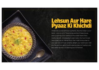 The Khichdi Experiment | PDF